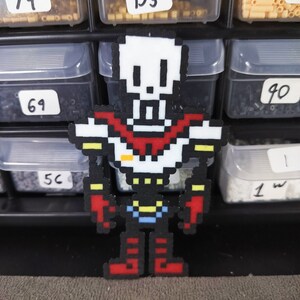 Papyrus Undertale Gaming Wall Art, Perler Bead, Picture Frame, Home ...