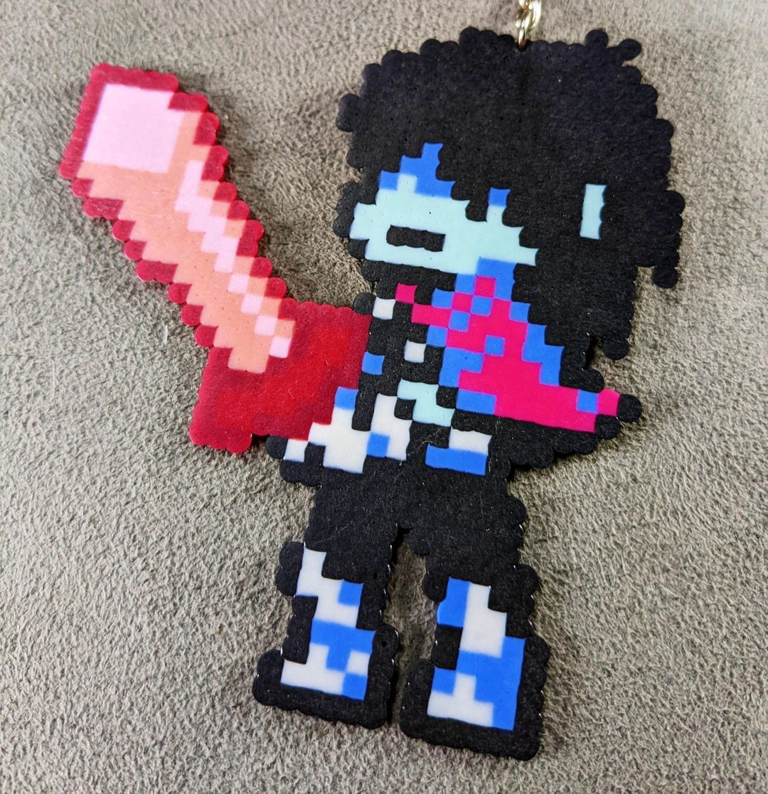 Handmade Kris Perler Bead Keychains, Magnets, Pins, and Standalone ...