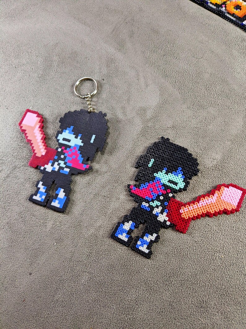 Handmade Kris Perler Bead Keychains, Magnets, Pins, and Standalone ...
