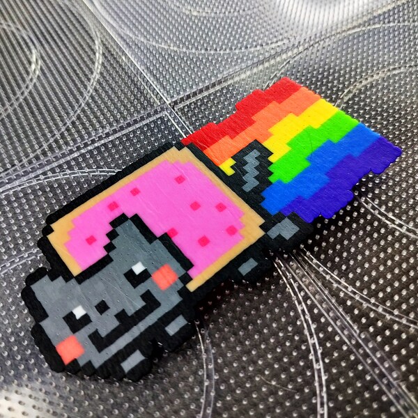 Perler Bead Cat - Etsy
