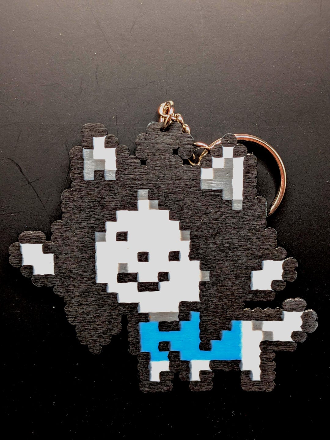 Handmade Temmie Perler Bead Keychains, Magnets, Pins – Cute Temmie ...