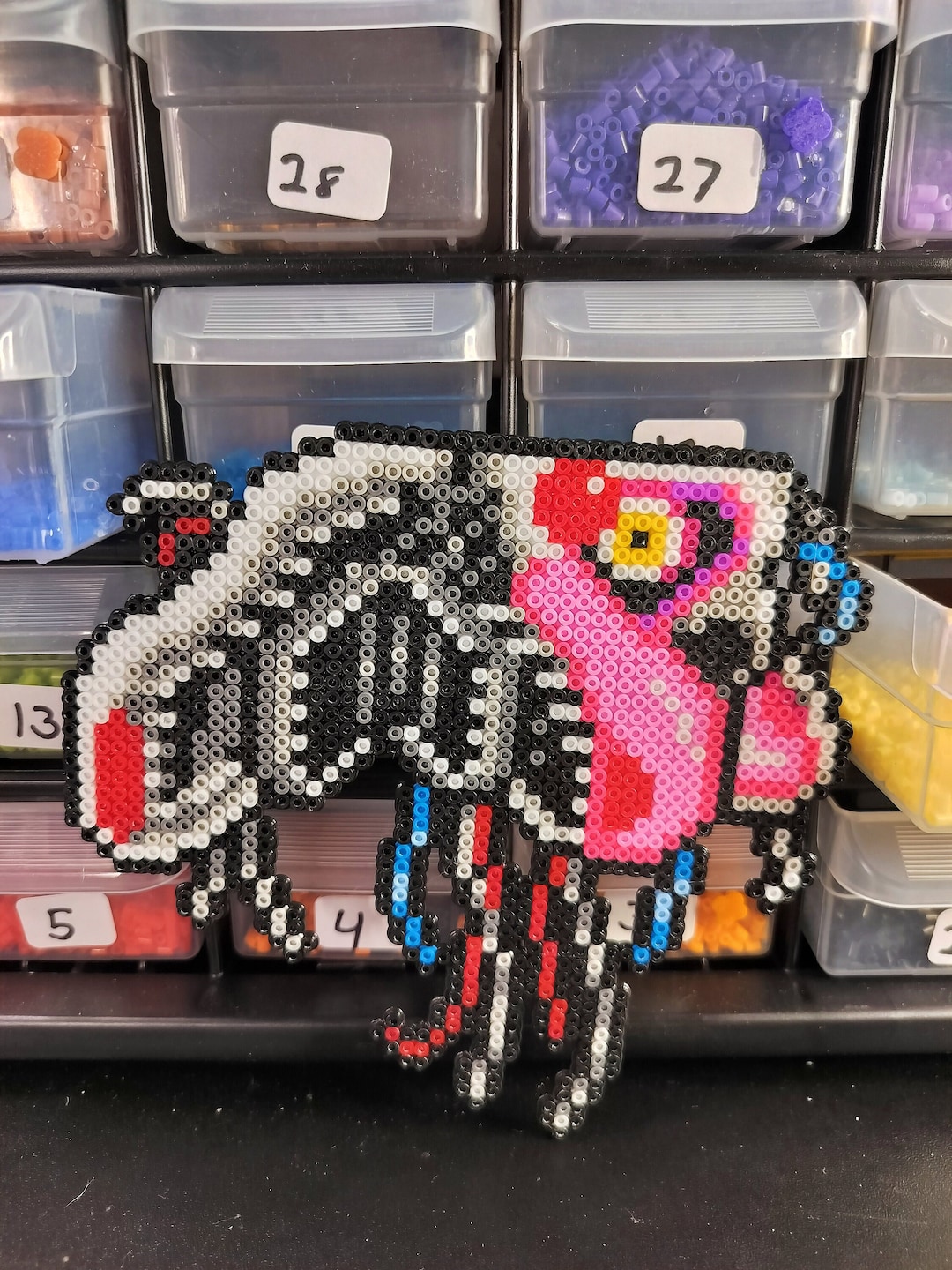 Mangle Perler Beads Sprite fnaf - Etsy