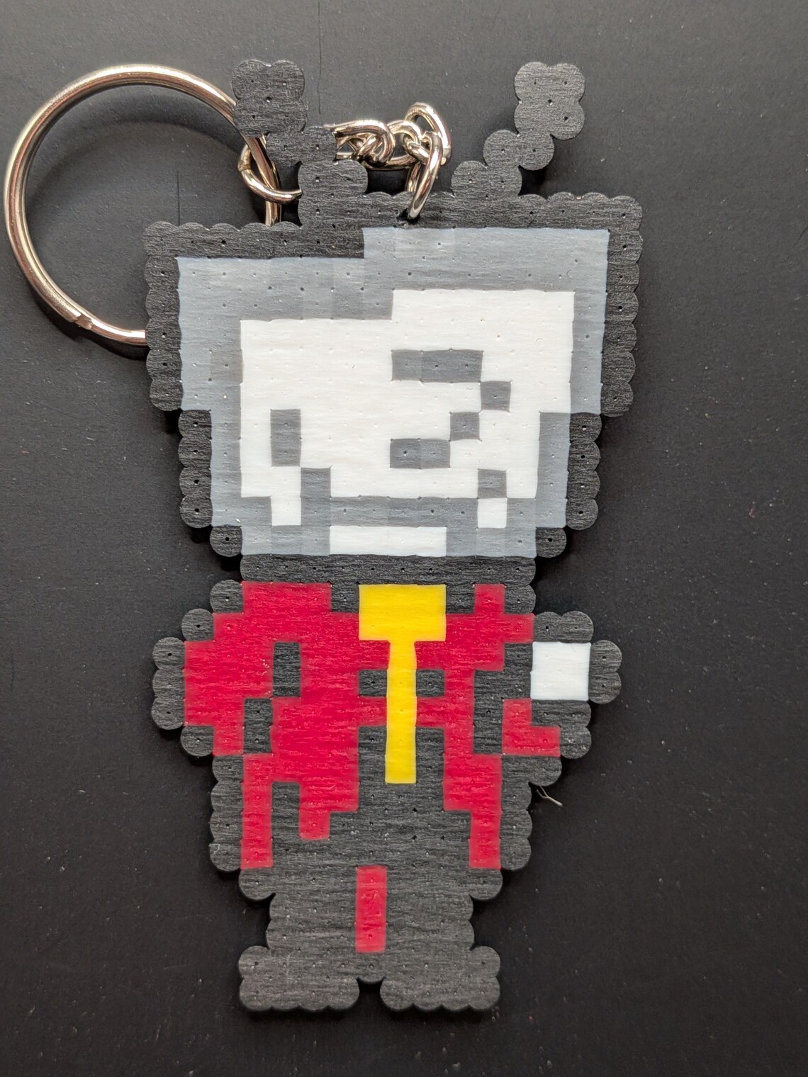 Tenna Deltarune Perler Bead Keychain, Magnet, or Pin – Handmade Pixel ...