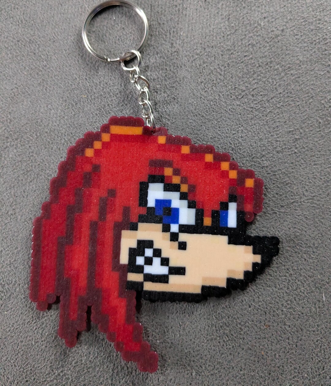 Handmade Knuckles Perler Bead Keychain, Magnet, or Pin – Sonic the ...