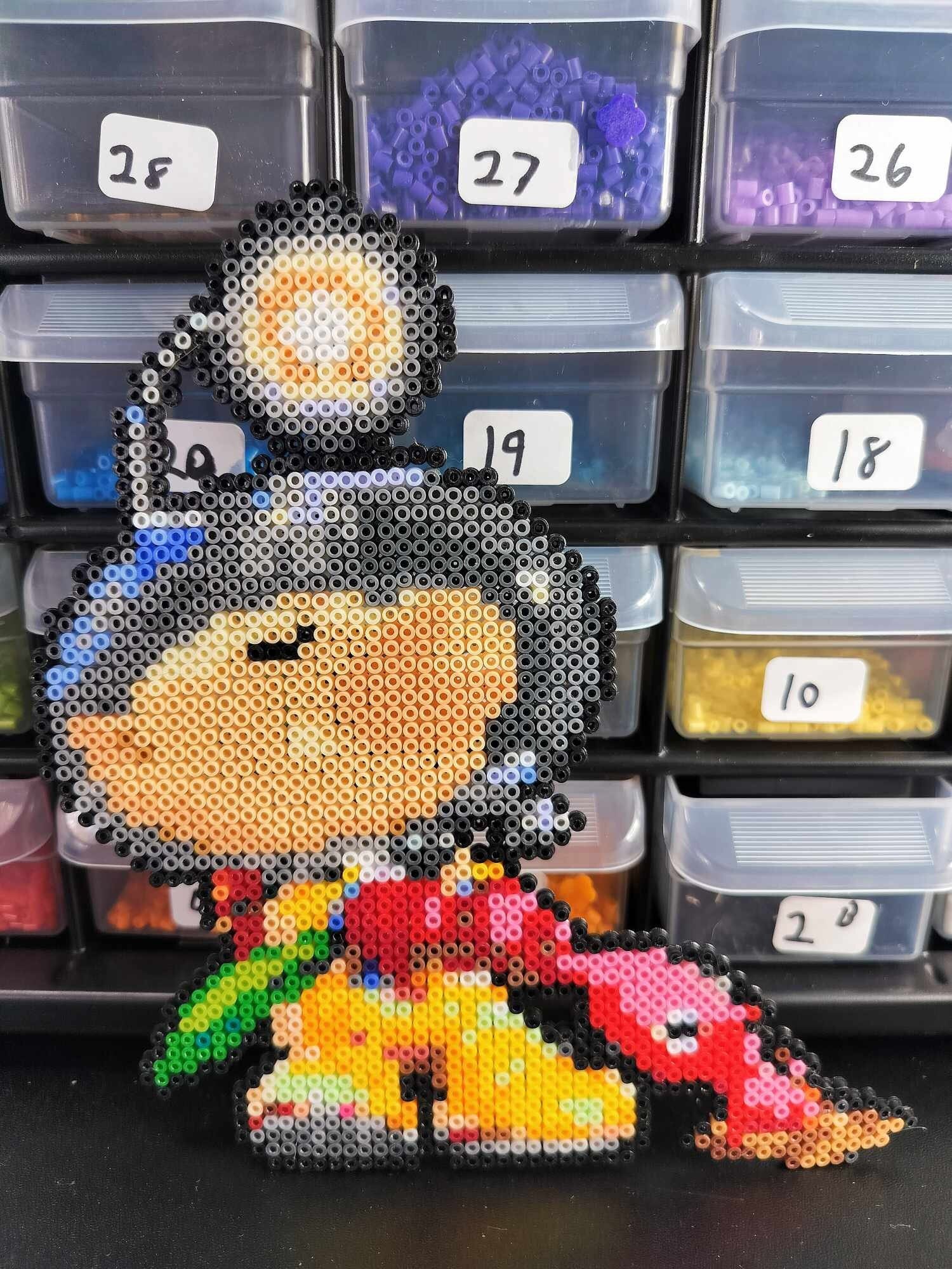 Olimar Pikmin Perler Bead Art - Etsy