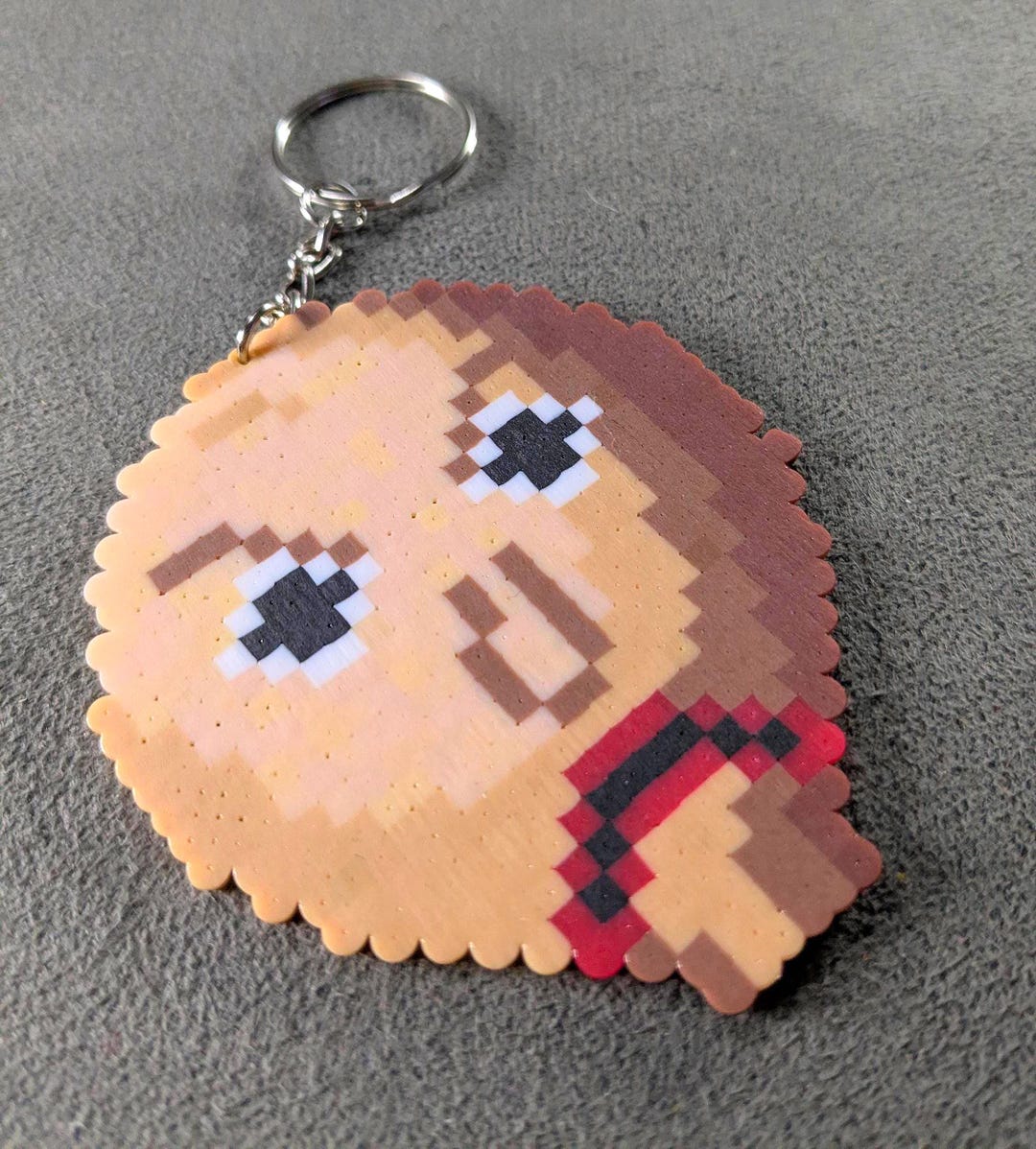 Baldi’s Basics Perler Bead Keychain, Magnet, or Pin – Handmade Pixel ...