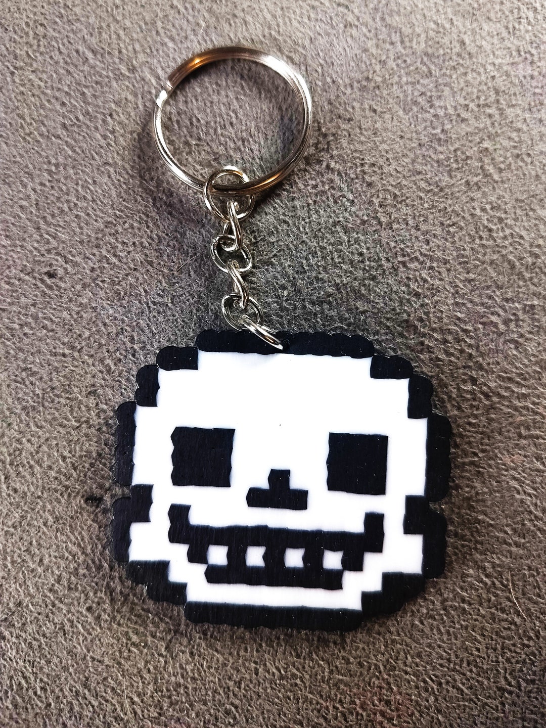 Handmade Sans Undertale Perler Bead Keychains, Magnets, Pins – Kawaii ...
