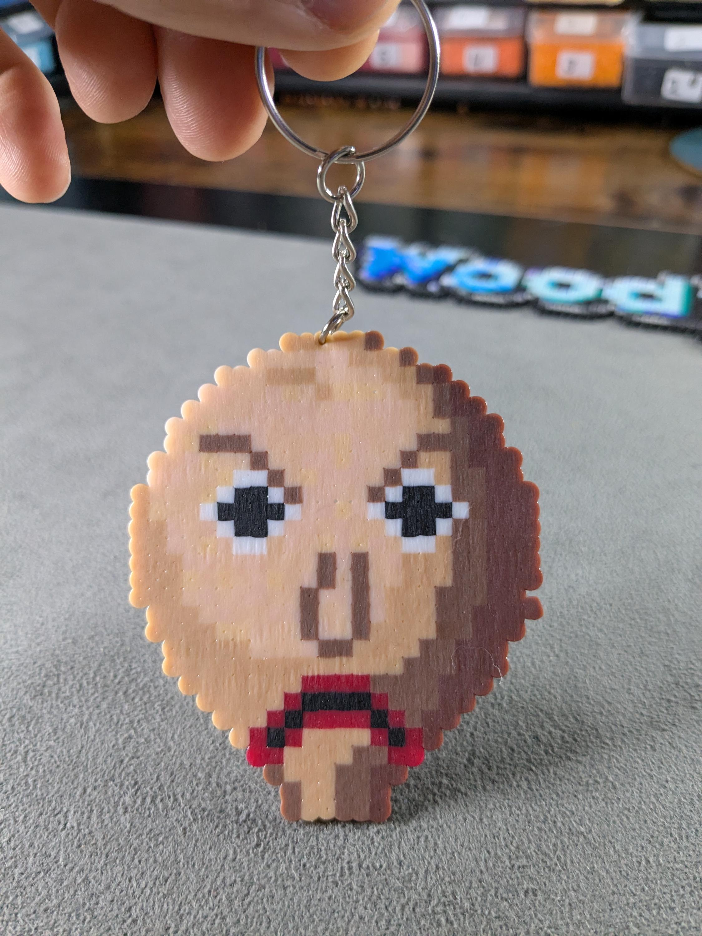 Baldi’s Basics Perler Bead Keychain, Magnet, or Pin – Handmade Pixel ...