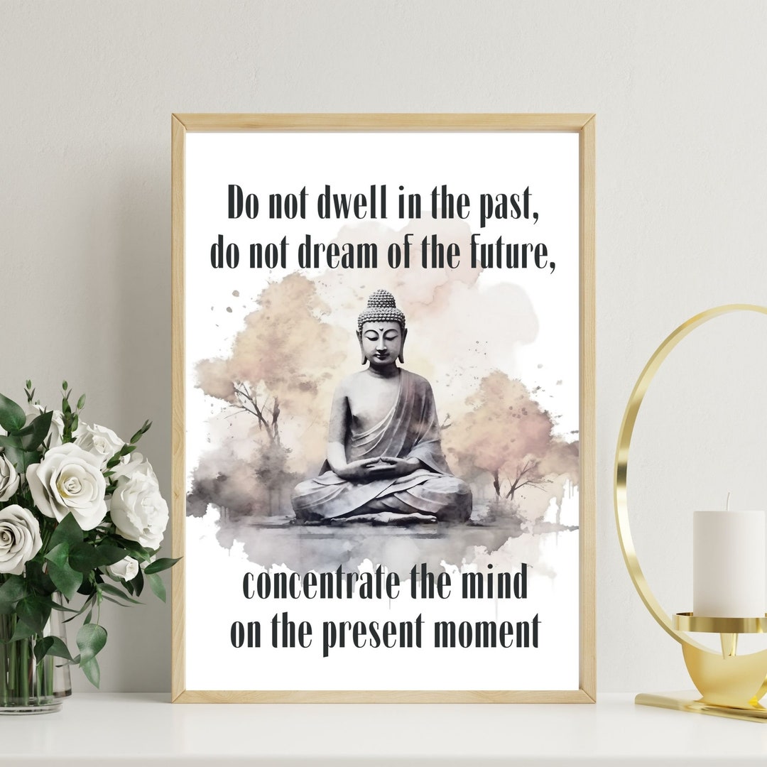 Buddha Wall Decal Quotes. Buddha Quotes Printable. Concentrate the Mind ...