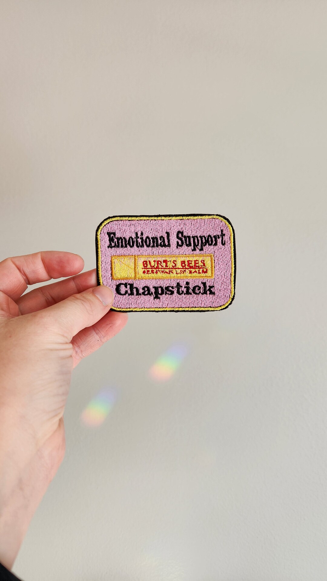 Emotional Support Chapstick Patch - Etsy