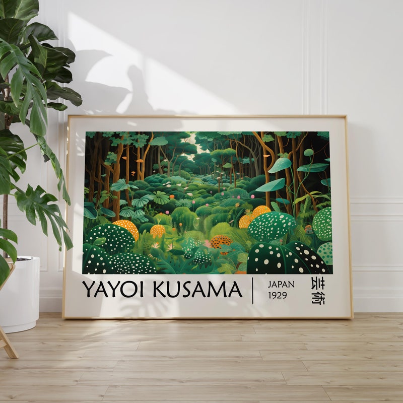 Yayoi Kusama - Etsy UK