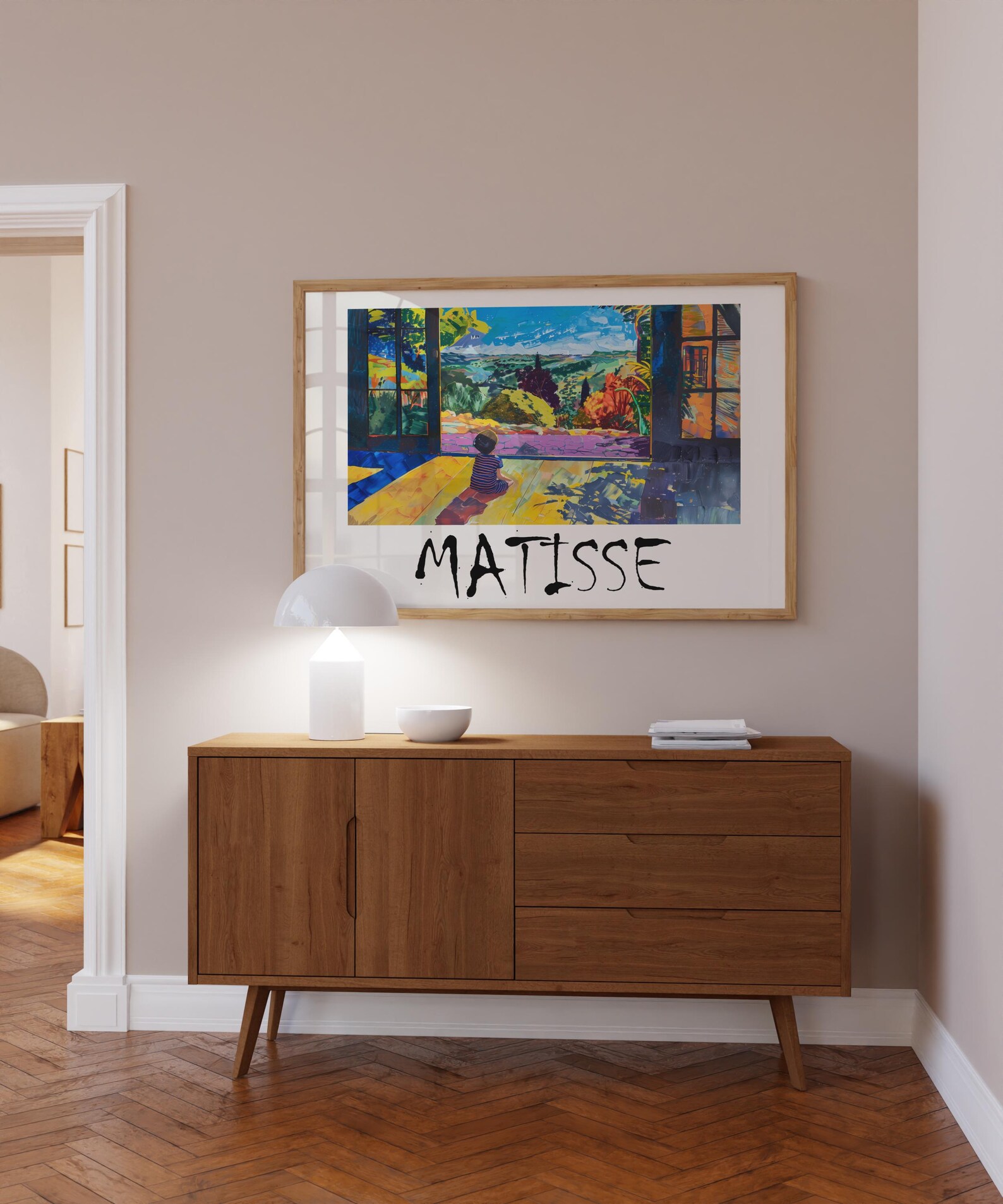 Henri Matisse Poster - Child - Aesthetic Wall Art as Colorful Matisse ...