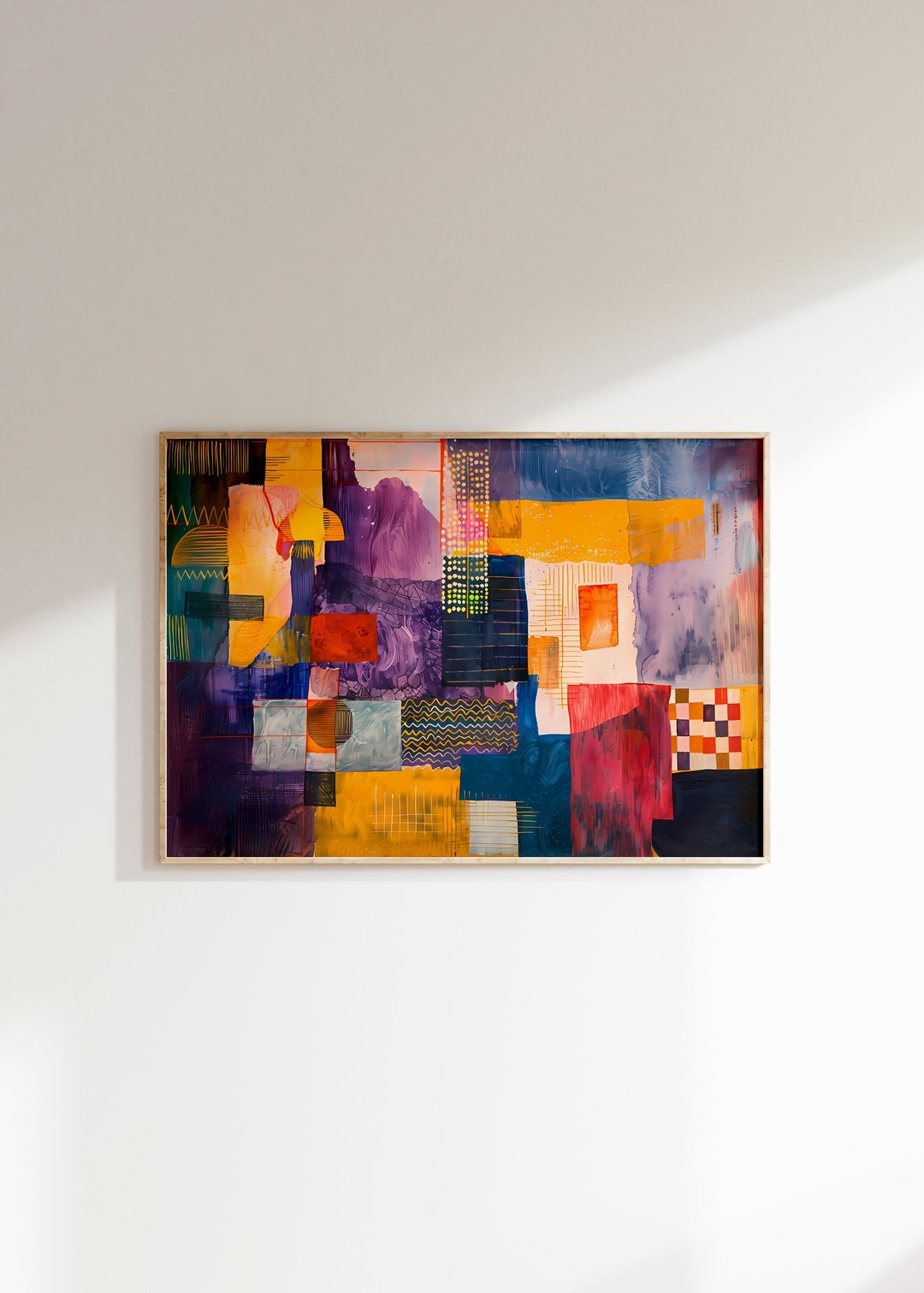 Rothko Poster - Museum Quality Abstract Mark Rothko Poster, Horizontal ...