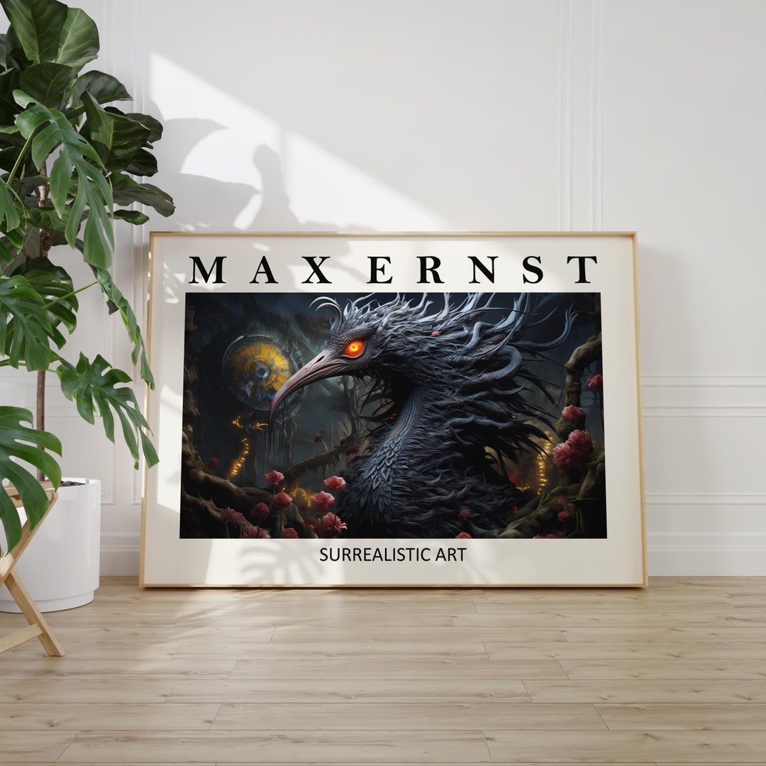 Max Ernst Poster - Surrealist Art as Max Ernst Print, True to Original ...