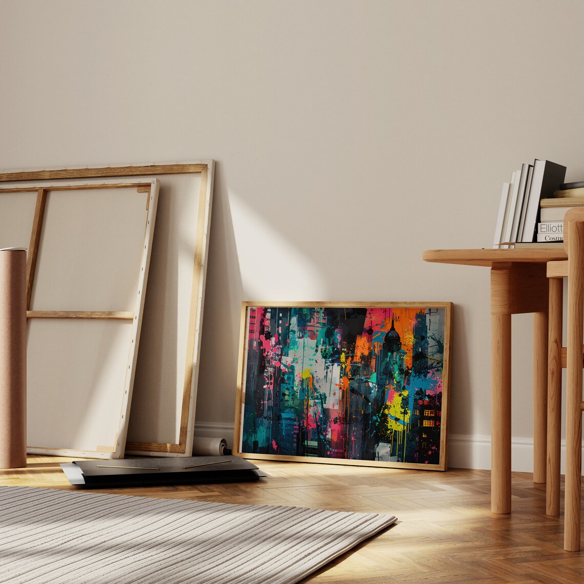 Pollock Poster - Colorful Wall Art as Pollock Print, Pollock Abstract ...