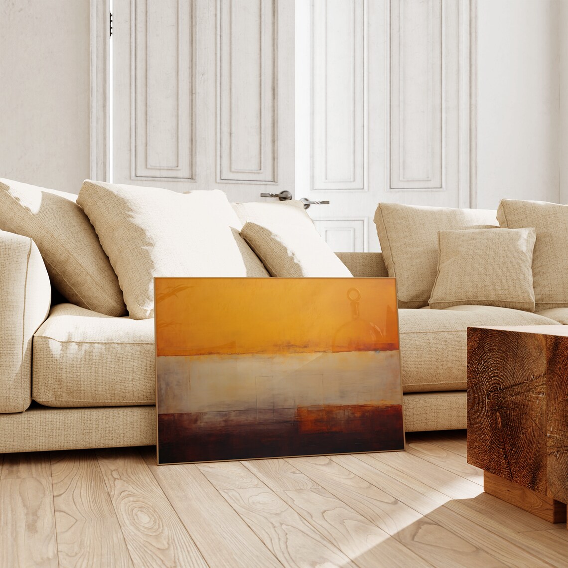 Rothko Poster - Museum Quality Abstract Mark Rothko Poster, Horizontal ...