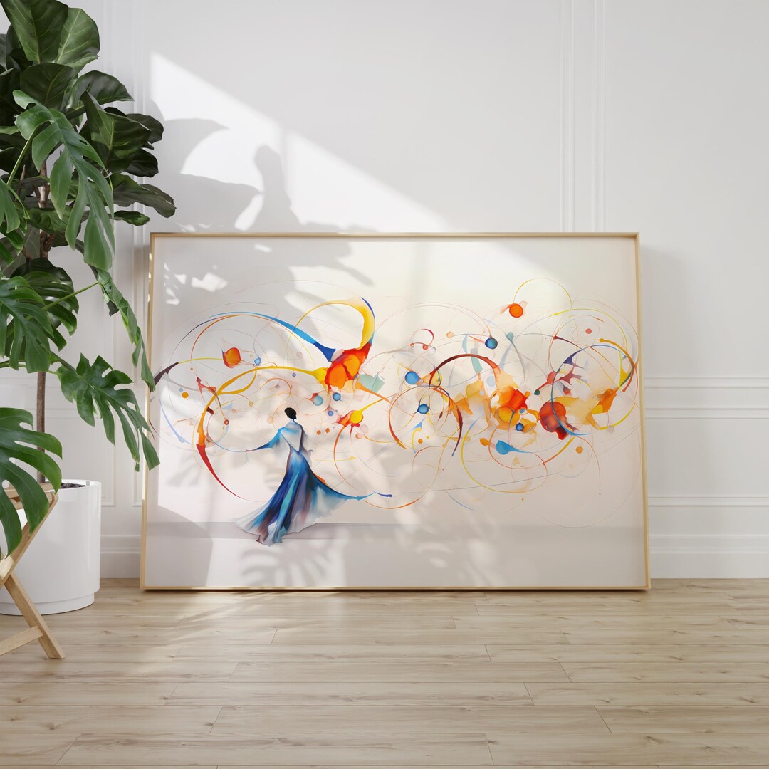 Kandinsky Poster - Dance, High-quality Poster as Kandinsky Print ...
