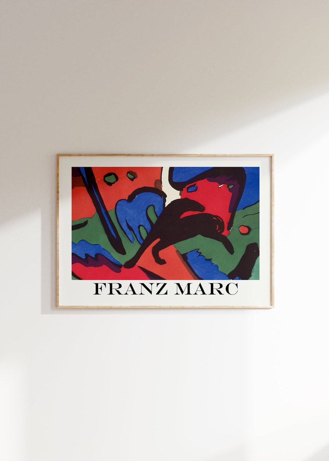 Franz Marc Poster Timeless Museum Art as Franz Marc Print, Cubism ...