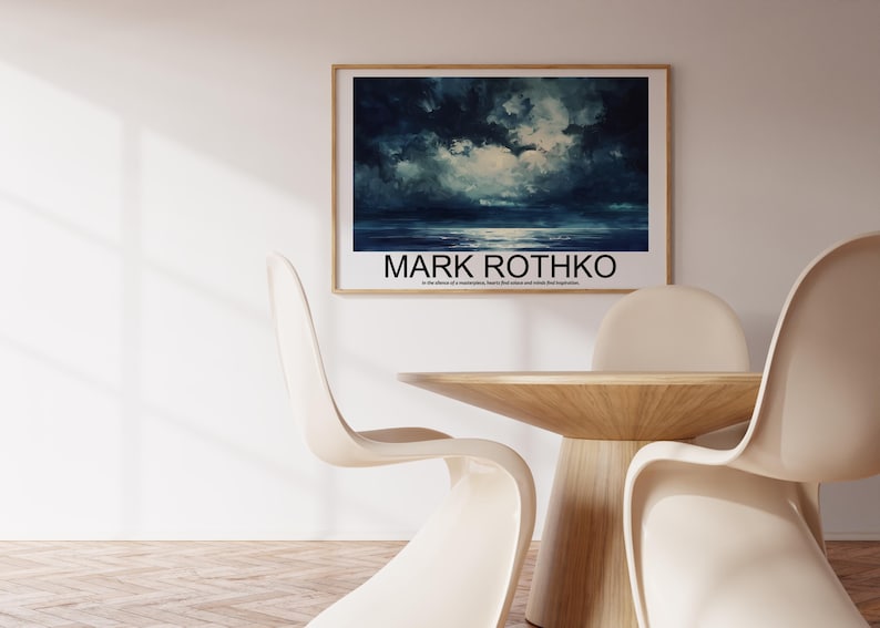 Mark Rothko Poster - Museum Quality Abstract Rothko Painting ...