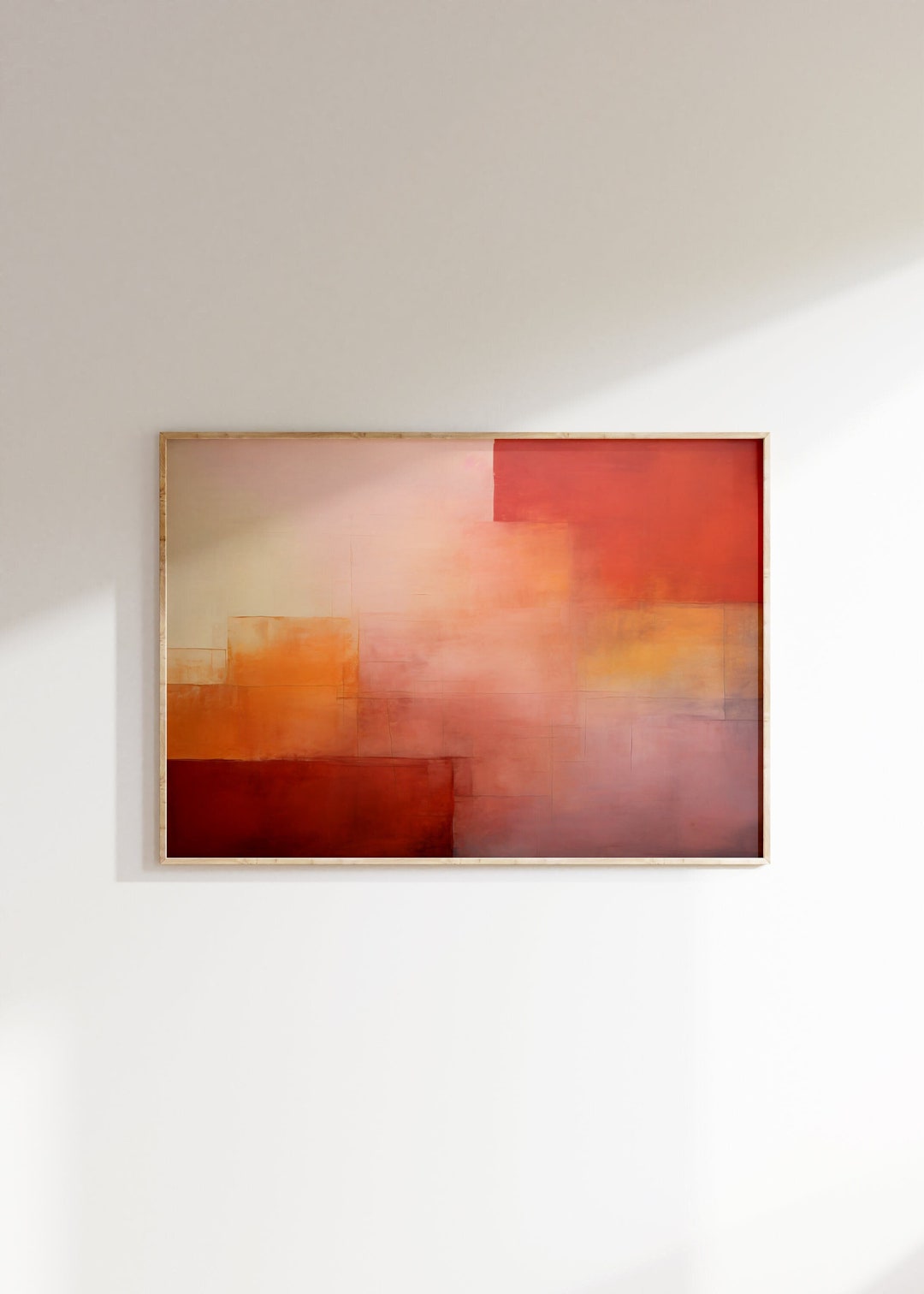 Rothko Poster Museum Quality Abstract Mark Rothko Poster, Horizontal ...
