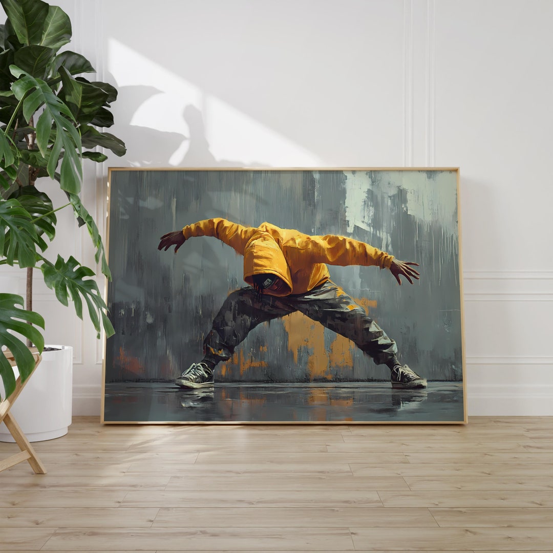Break Dance Poster - Hip Hop Artwork - Premium Quality - Street Dance ...