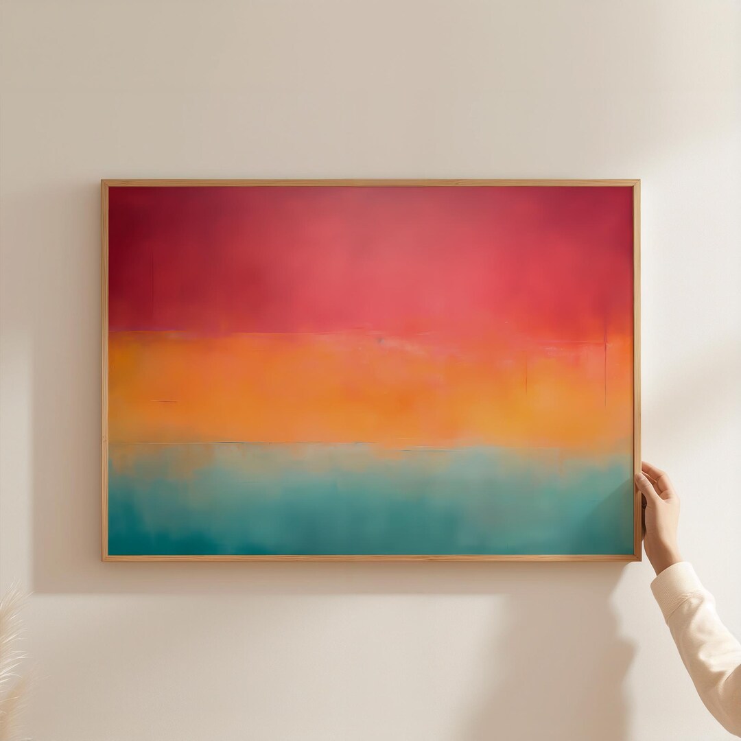 Rothko Poster - Abstract Mark Rothko Painting, Museum Quality Poster ...