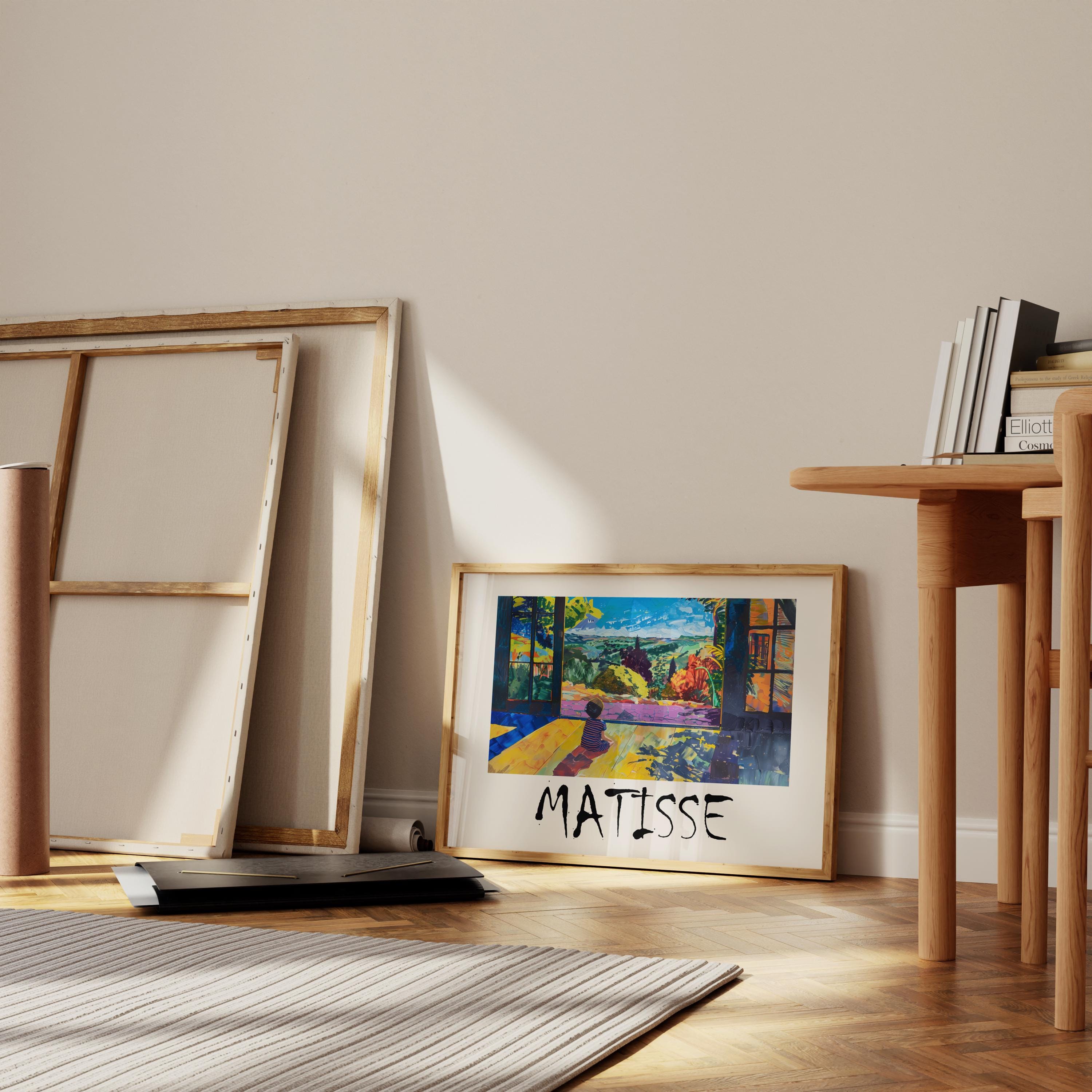 Henri Matisse Poster - Child - Aesthetic Wall Art as Colorful Matisse ...