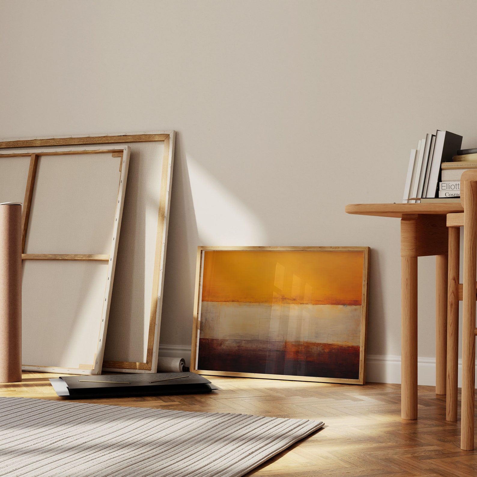 Rothko Poster - Museum Quality Abstract Mark Rothko Poster, Horizontal ...