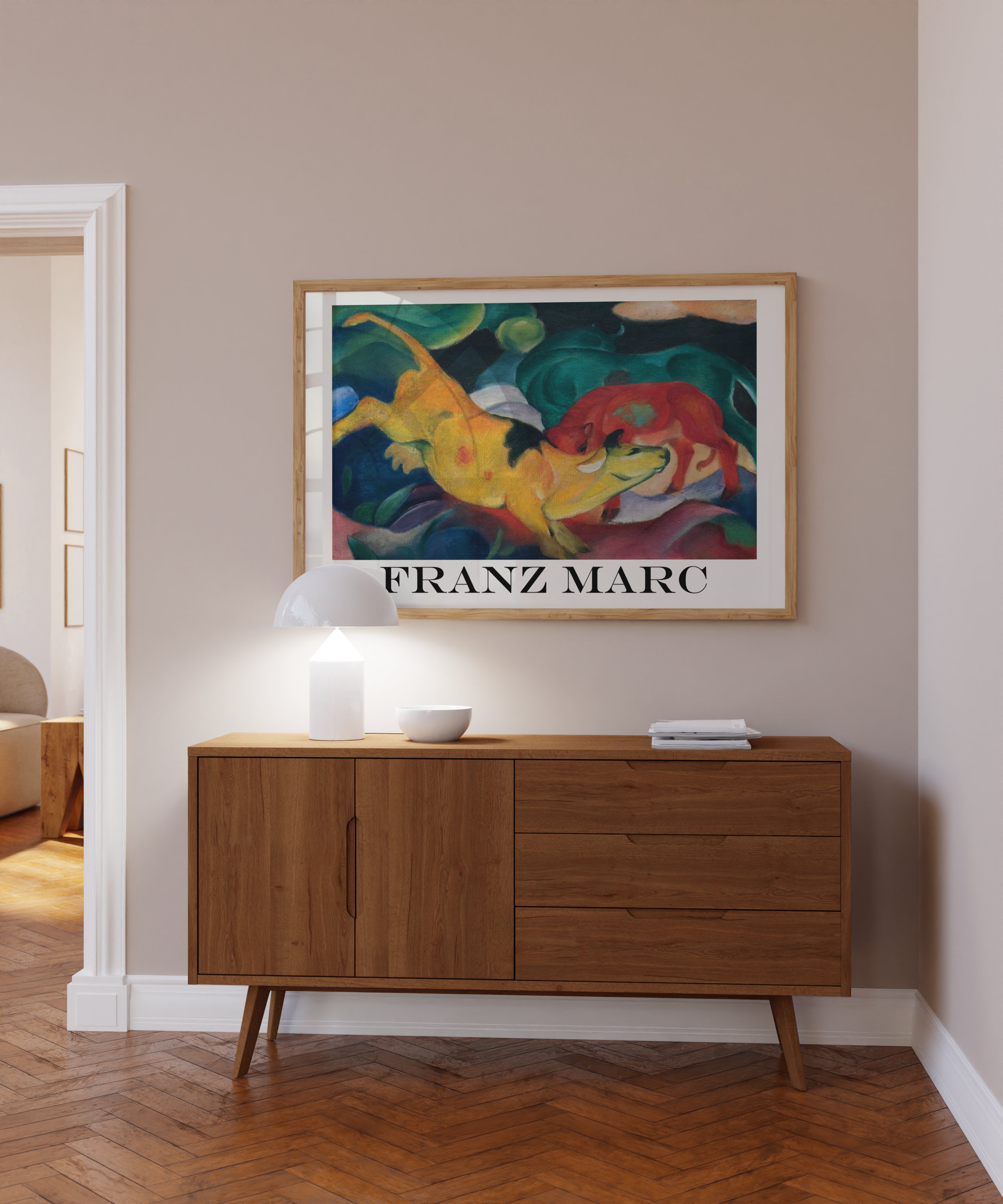 Franz Marc Poster Timeless Museum Art as Franz Marc Print, Cubism ...
