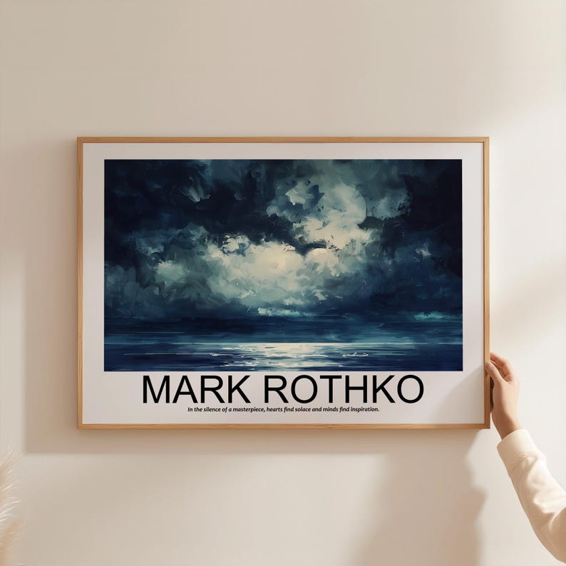 Mark Rothko Poster - Museum Quality Abstract Rothko Painting ...