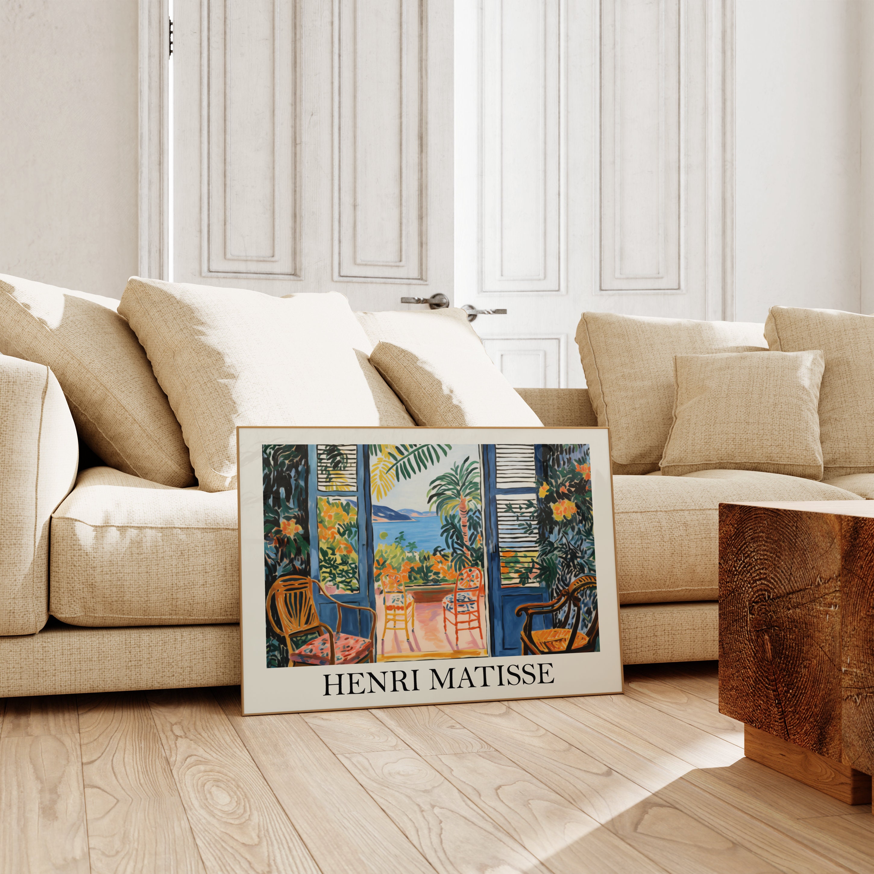 Henri Matisse Poster Colorful Wall Art as Matisse Print, Matisse Art ...