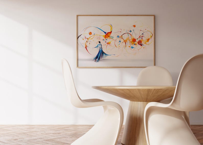 Kandinsky Poster - Dance, High-quality Poster as Kandinsky Print ...