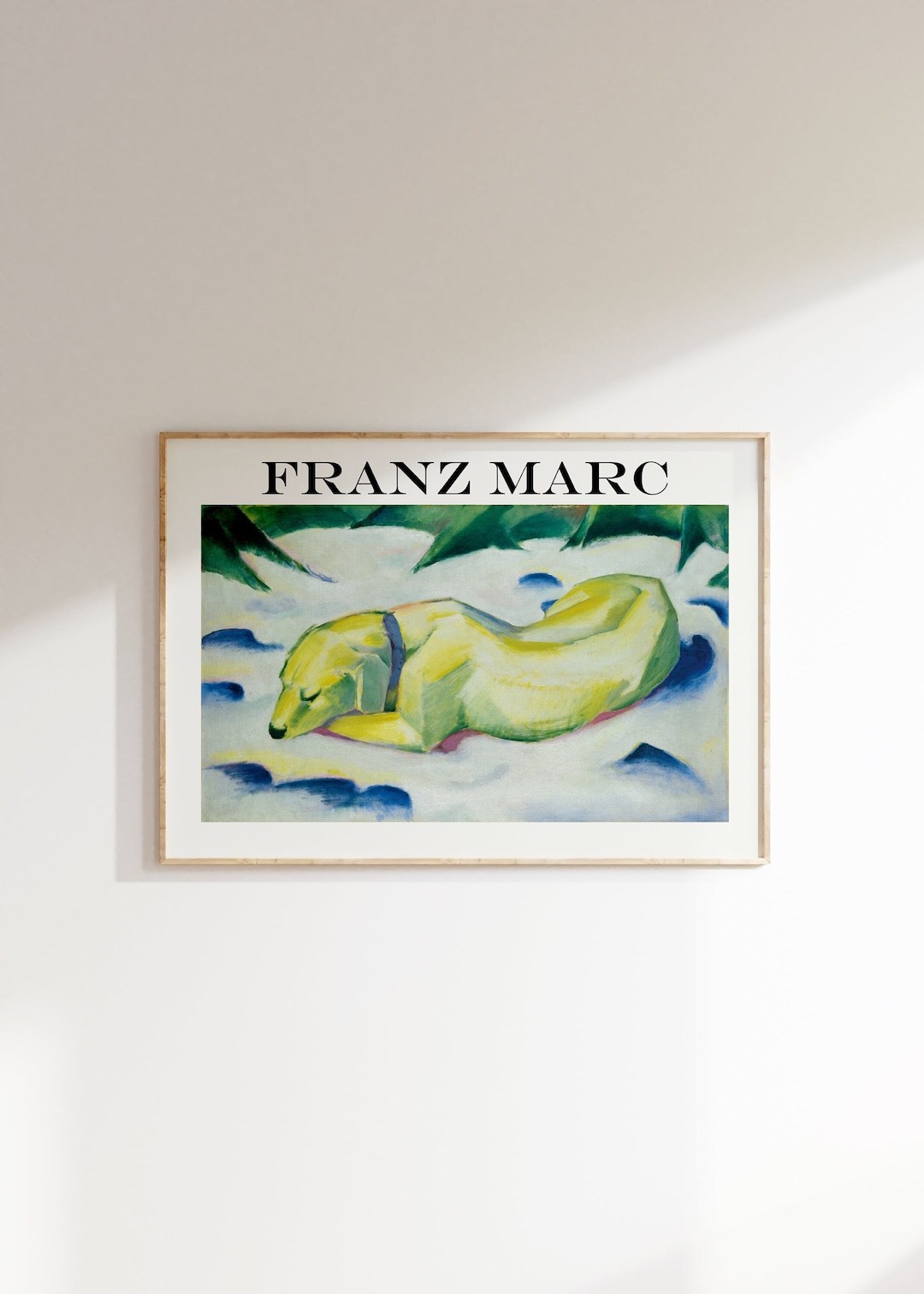 Franz Marc Poster - Timeless Museum Art as Franz Marc Print, Cubism ...