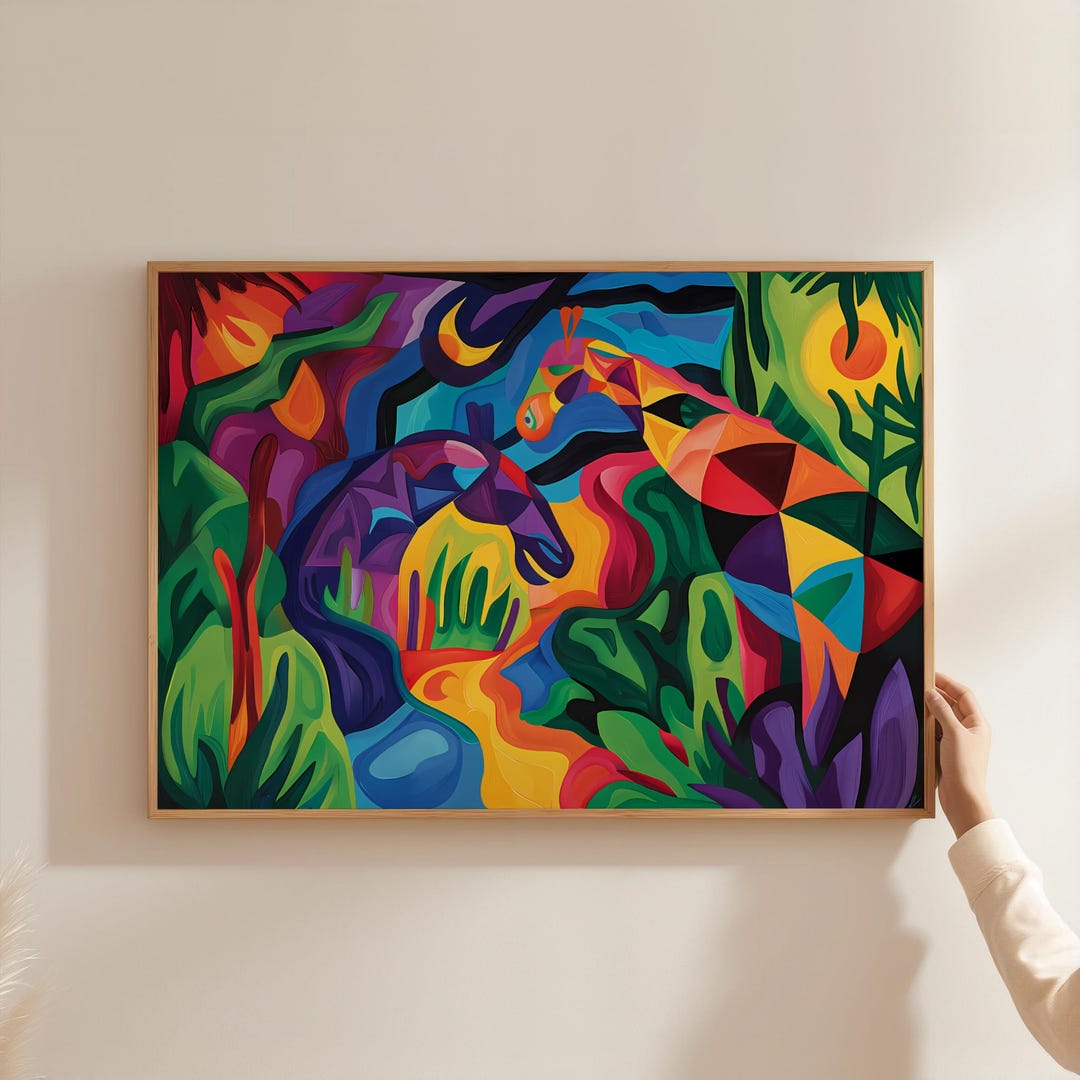 Franz Marc Poster - Inspired Museum Art as a Franz Marc Print - Franz ...