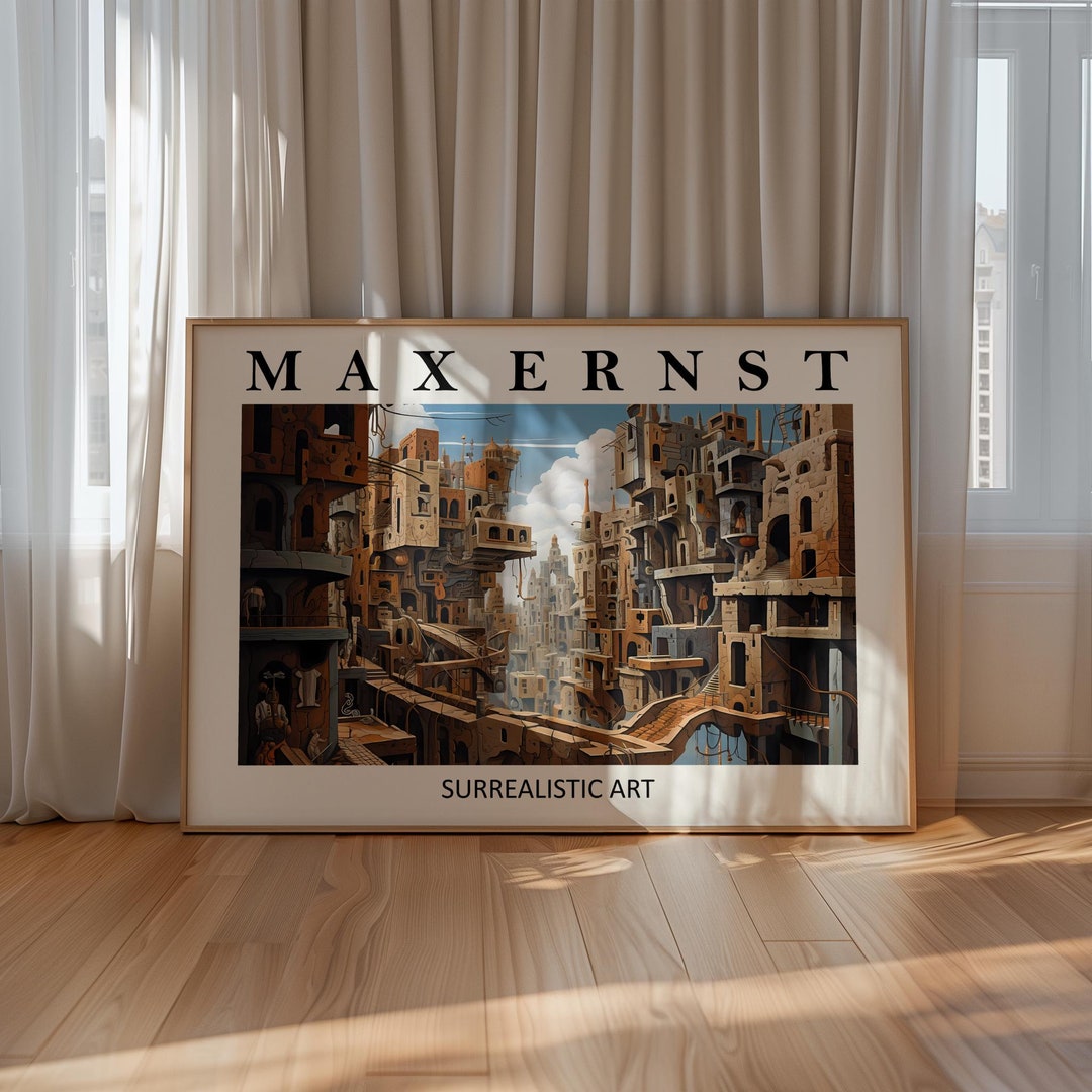 Max Ernst Poster Surrealist Art as Max Ernst Print, True to Original ...