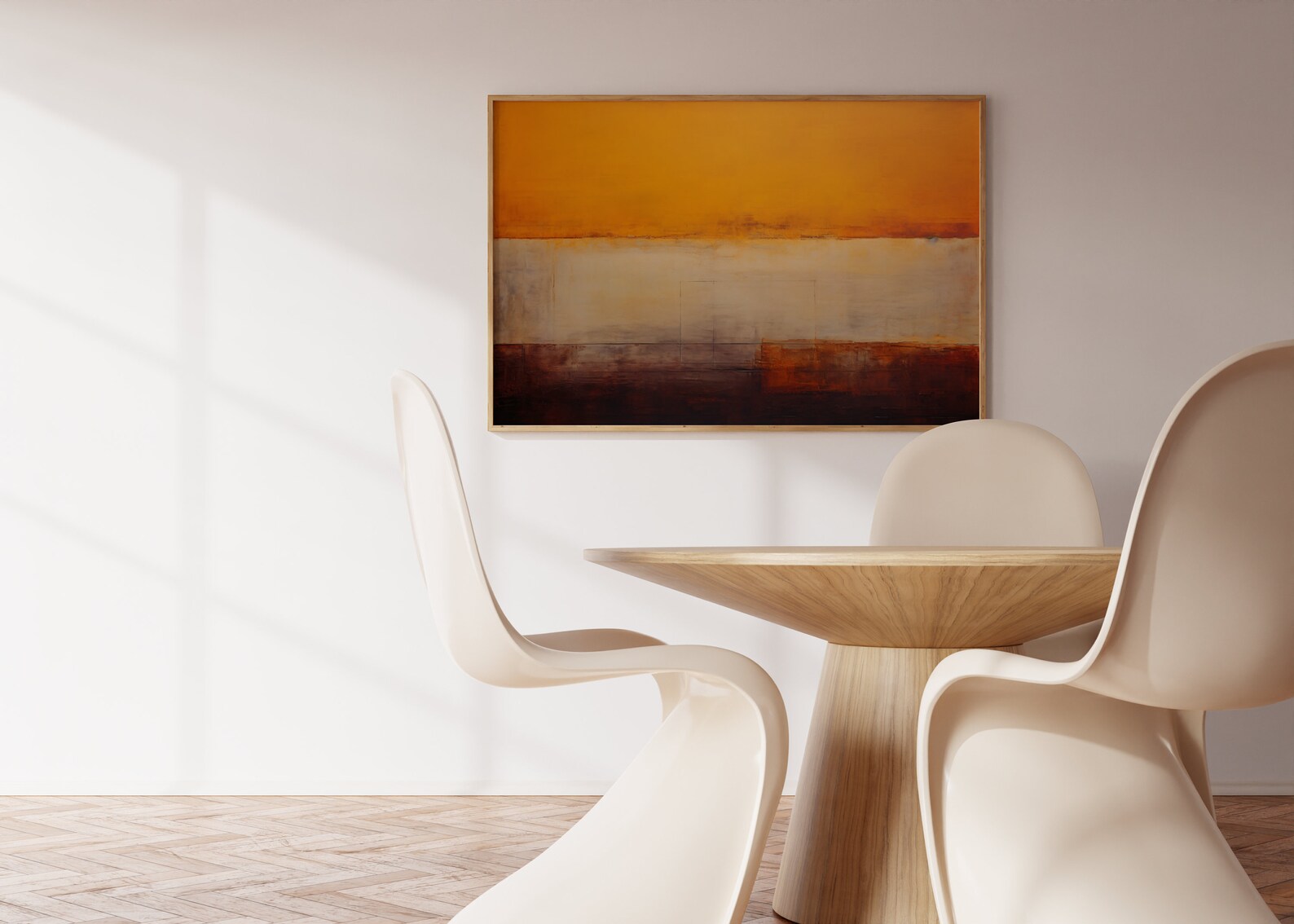 Rothko Poster - Museum Quality Abstract Mark Rothko Poster, Horizontal ...