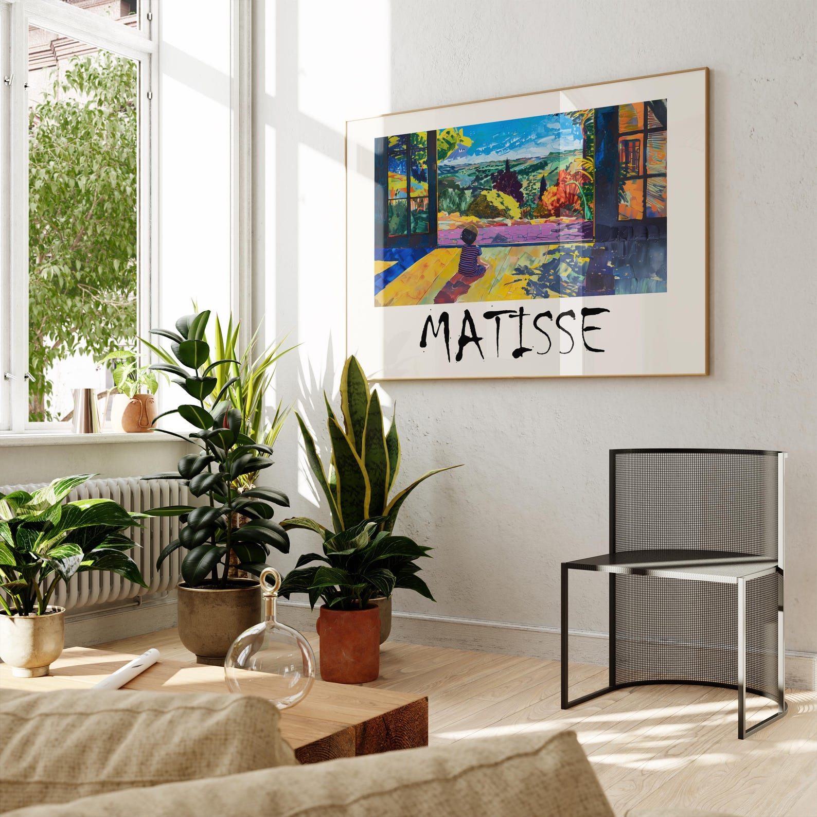Henri Matisse Poster - Child - Aesthetic Wall Art as Colorful Matisse ...