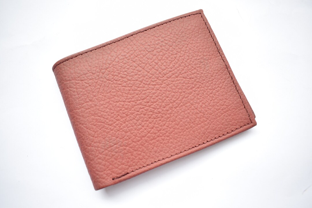 Handcrafted Rust Leather Texture Wallet Trending Artisan Elegance ...