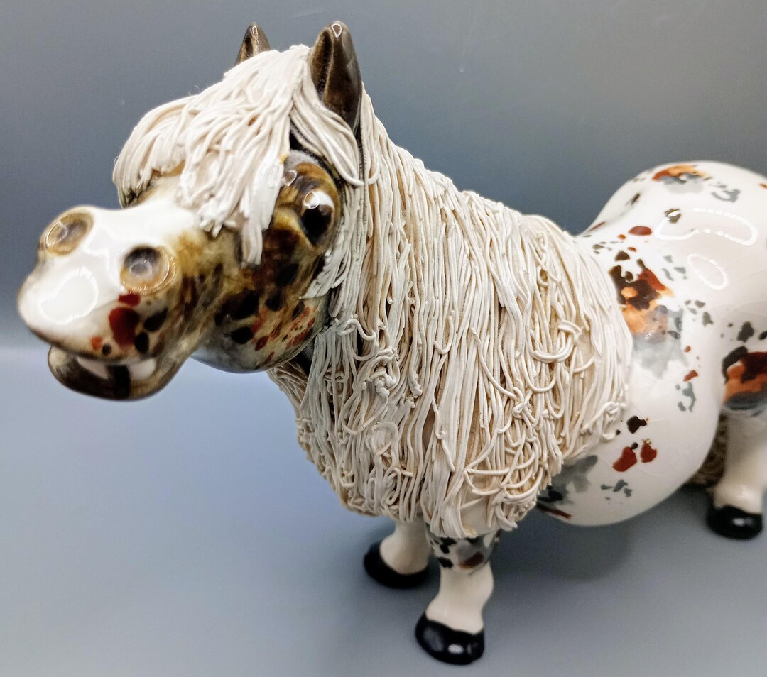 Vintage & Rare Cheval Ceramic Spaghetti Pony - Etsy New Zealand