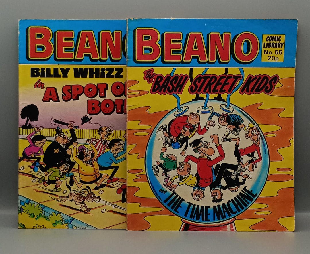 Vintage Beano Comic Book - Billy Whizz, Bash Street Kids - Etsy
