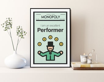 32x24 Inches Alec Monopoly Inspired Art Print. New HD Print. Canvas ...