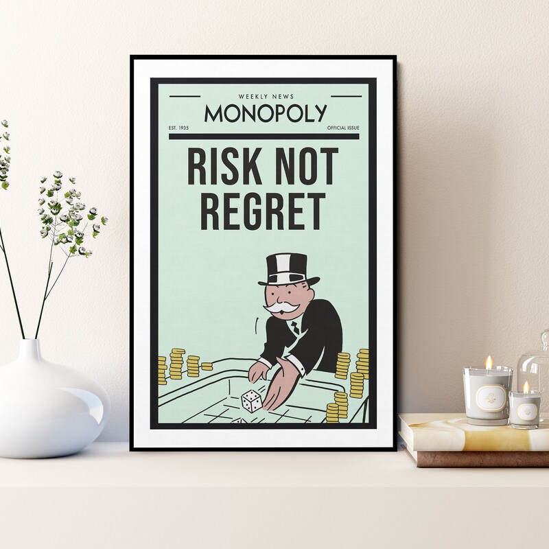 Monopoly Poster - Etsy