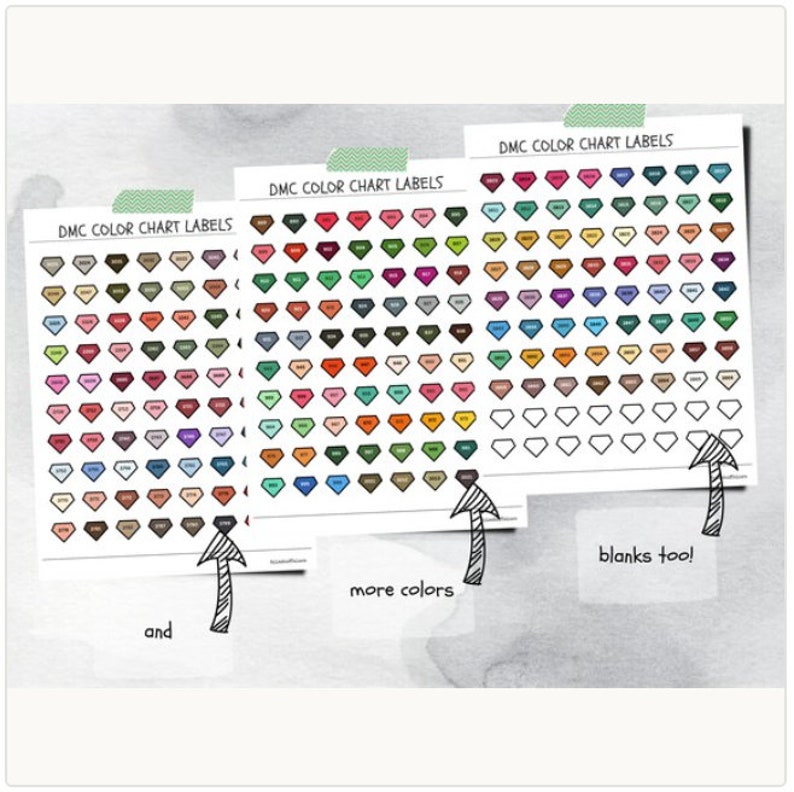 PINK BUNDLE Printable Diamond Painting Planner, Paint With Diamonds ...