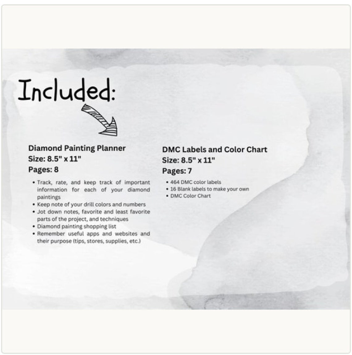 GALAXY BUNDLE Printable Diamond Painting Planner, Paint With Diamonds ...