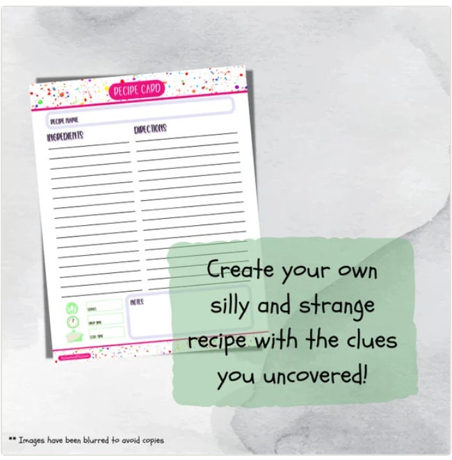 Culinary Scavenger Hunt Printable Game, Dinner Party Entertainment ...