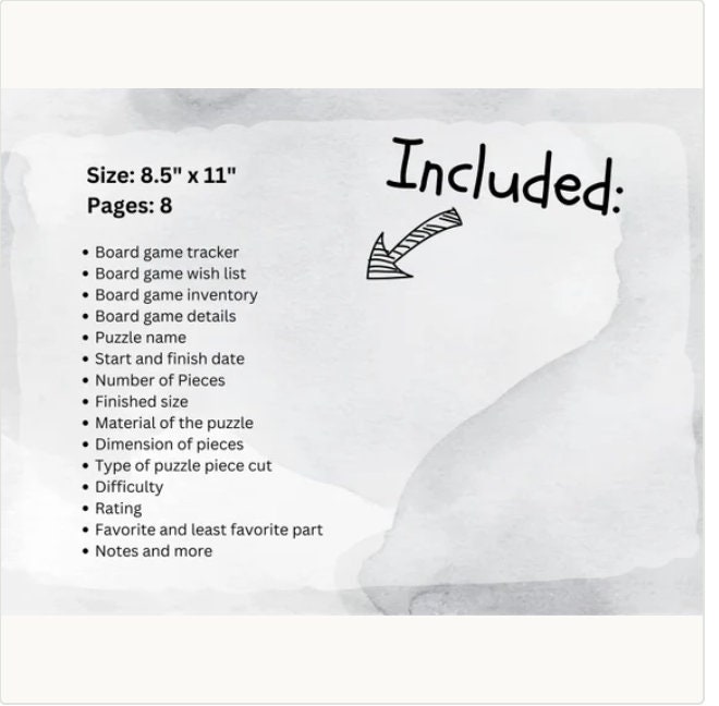 GREEN Printable Board Game Planner, Gaming Journal for Rating and ...