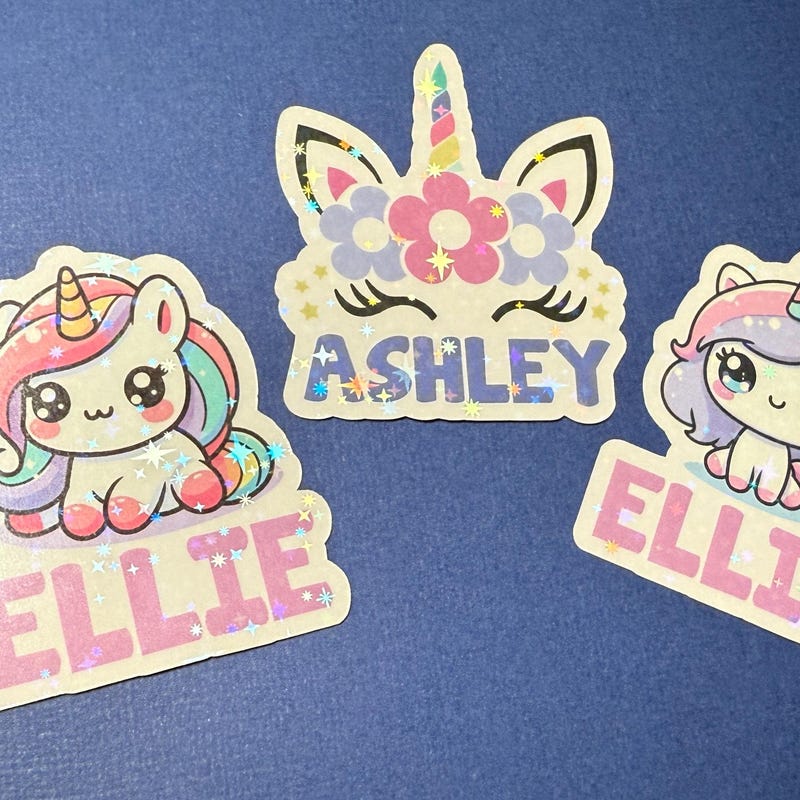 Unicorn Stickers - Etsy