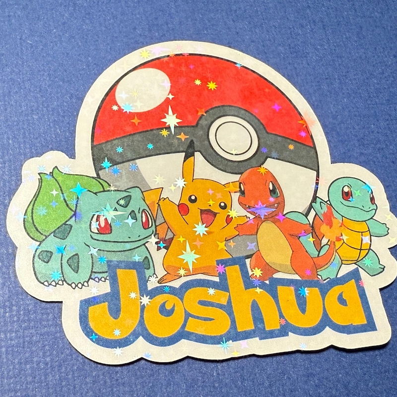 Custom Pokemons Stickers - Etsy