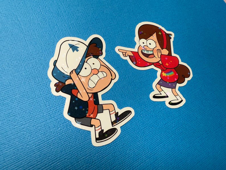 Gravity Falls Characters **BILL CIPHER Waterproof Stickers. Great for ...