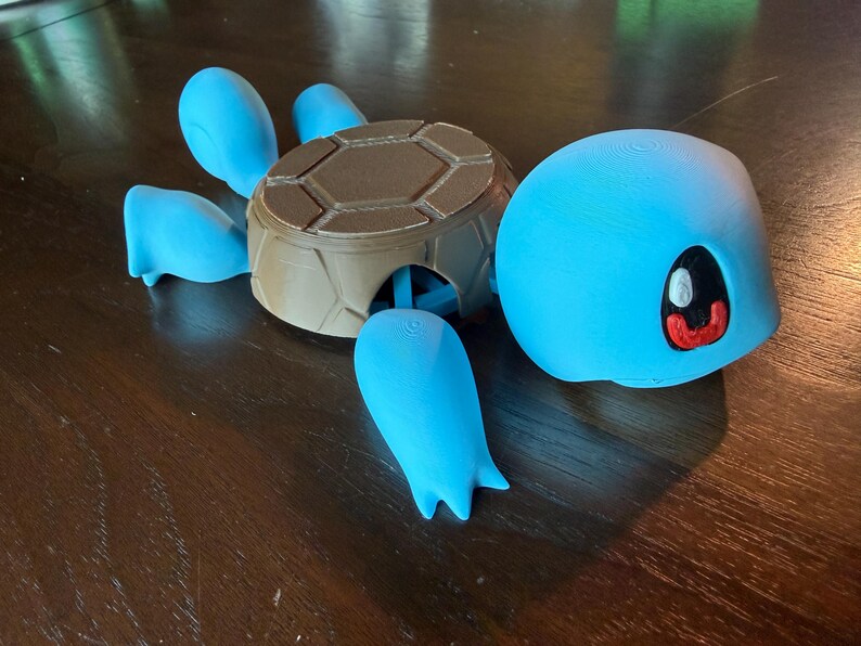 Squirtle Coasters for Pokemon Lovers!! (3D Printed) - Etsy